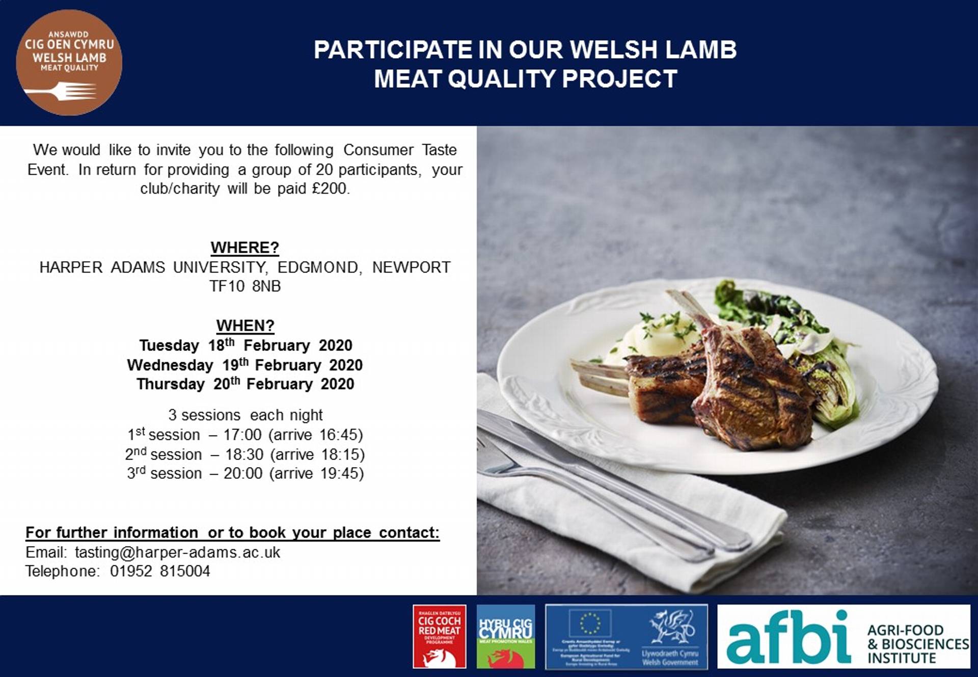 Lamb tasting at Harper Adams | Harper Adams University - All Harper Blog