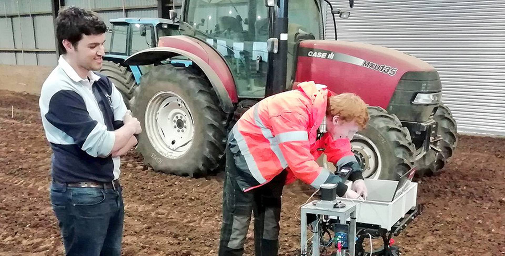 Engineering projects: committed students working on Hands Free Farm kit ...