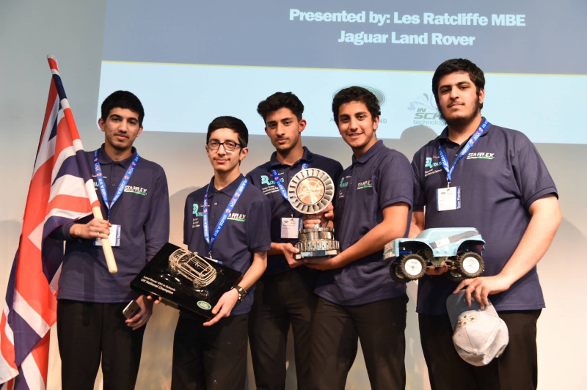 School engineers win top Land Rover prize | Harper Adams University ...