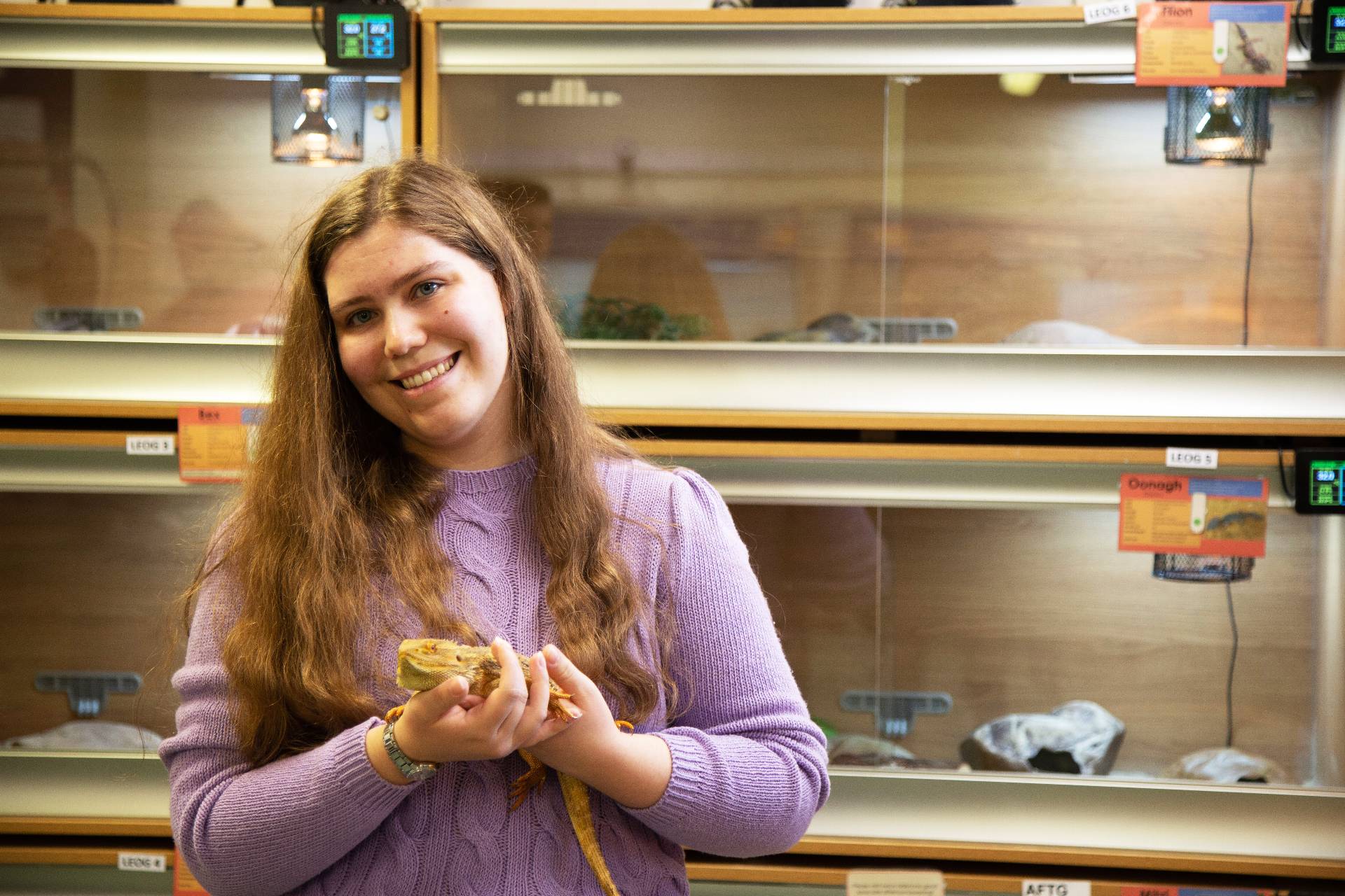 Video: Students discuss reptile care needs for National Reptile ...
