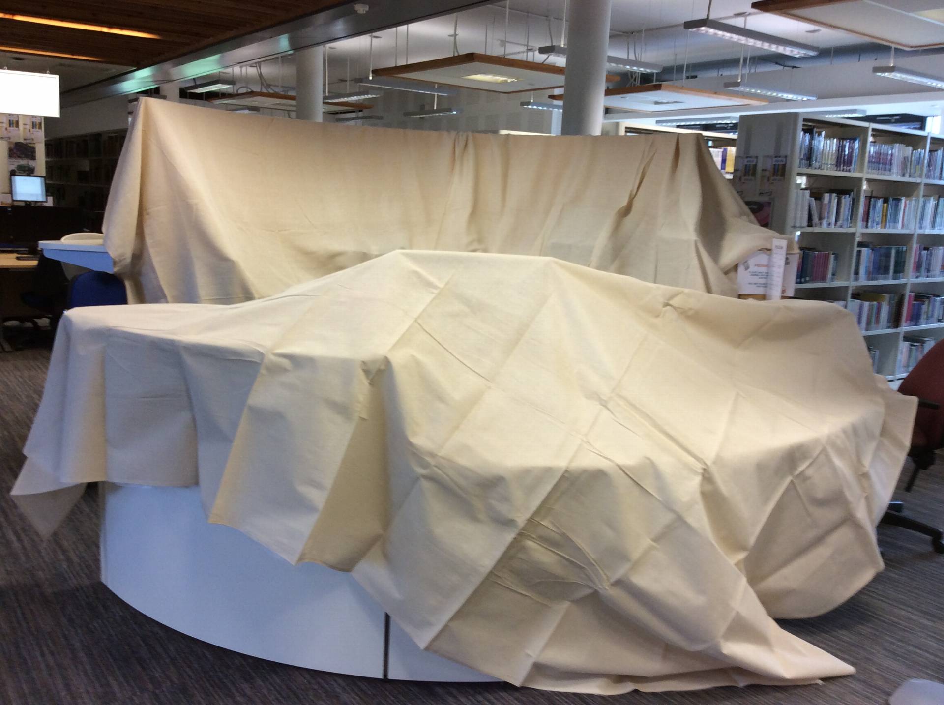 Dusty work in the Library | Harper Adams University - Library Blog