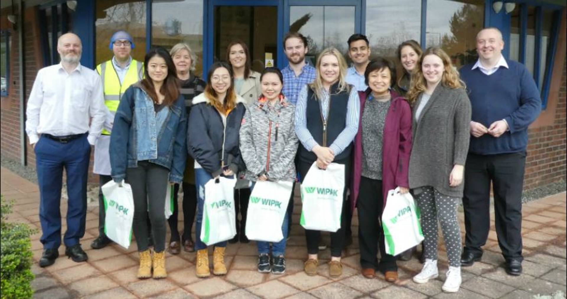 Students take trip to food packaging company | Harper Adams University ...