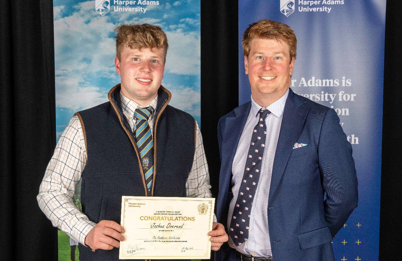 Harper student awarded placement scholarship at Rattlerow Farms ...